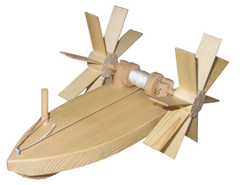 Kraul Trout Paddle Boat Kit | Wooden STEM Water Toy – Magic Forest Shop